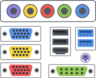 Ports Serial Vector Images (over 270)