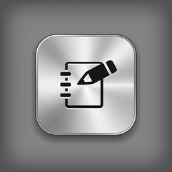 Paper app icon Royalty Free Vector Image - VectorStock