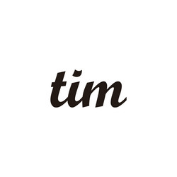 Letter tt combination geometric symbol simple logo
