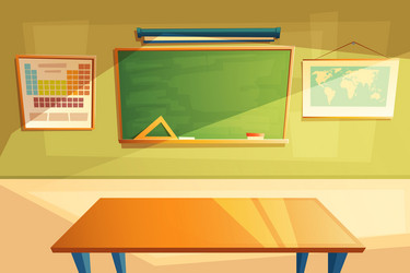 Classroom Royalty Free Vector Image - VectorStock