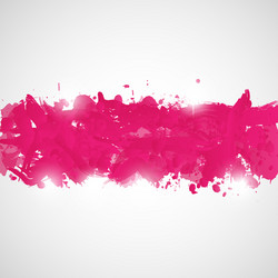 Abstract background with pink paint splashes Vector Image