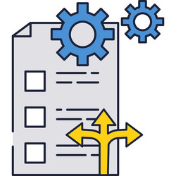 Data information structuring Royalty Free Vector Image