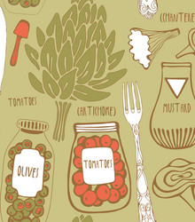 Relief waves of ornamental mosaic tile patterns Vector Image