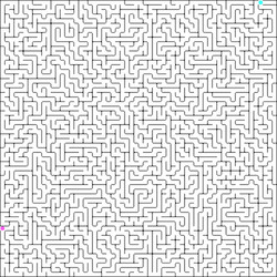 Set of four perfect maze Royalty Free Vector Image