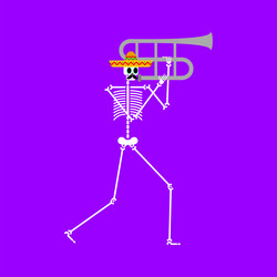 Spooky Skeleton Trumpet