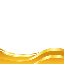 Business golden footer Royalty Free Vector Image