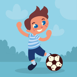 Boy Football Vector Images (over 8,300)