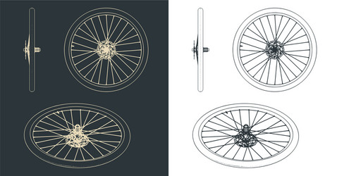 Blueprint Bike Vector Images (over 260)