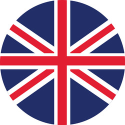 British flag frame Royalty Free Vector Image - VectorStock