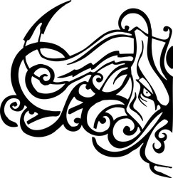 Bull design Royalty Free Vector Image - VectorStock