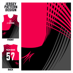 Sport uniform pattern background design Royalty Free Vector