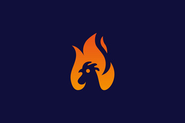 Fire Chicken Logo Vector Images (over 1,900)