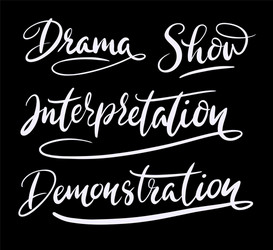 Drama Font Vector Images (over 200)