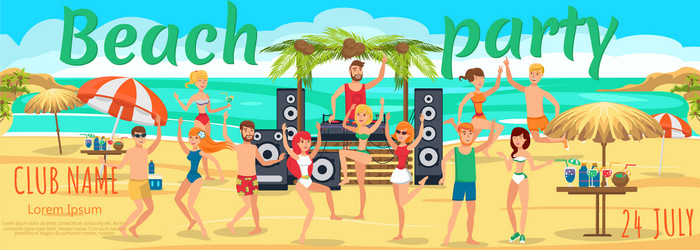 Beach Youth Festival Vector Images (over 200)