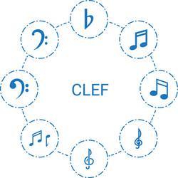 Music notes icon simple design Royalty Free Vector Image