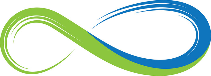 Infinity symbol Royalty Free Vector Image - VectorStock