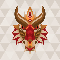 Geometric Dragon Vector Images (over 3,300)