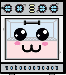 Oven Kawaii Cute Vector Images (78)