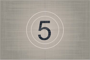 Move countdown Royalty Free Vector Image - VectorStock