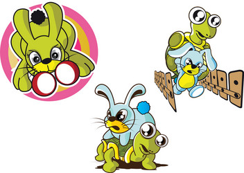 Racing Rabbit Vector Images (over 650)