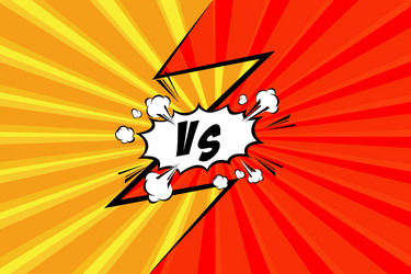 Fight backgrounds comics style design Royalty Free Vector