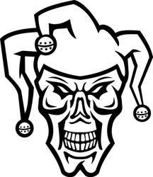 Jester Skull Vector Images (over 180)