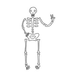 Skeleton Peace Sign Vector Images (over 240)