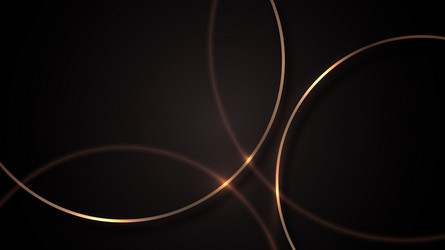 Isolated blurred abstract round frame on dark Vector Image