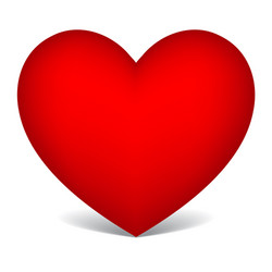 Two red hearts Royalty Free Vector Image - VectorStock