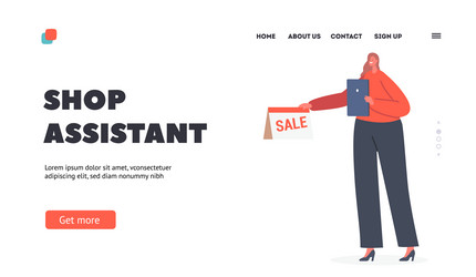 Shop Assistant Cartoon Vector Images (over 2,300)