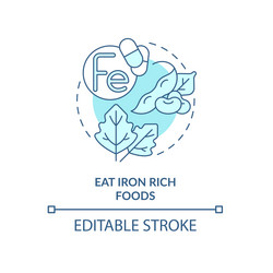Thiamine vitamin b1 food icons healthy eating Vector Image