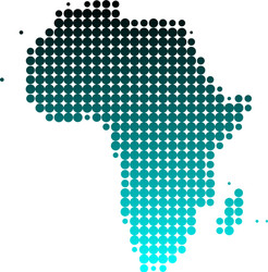 Map of africa Royalty Free Vector Image - VectorStock