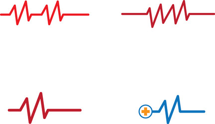 Pulse symbol icon Royalty Free Vector Image - VectorStock