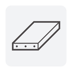 Reinforced concrete icon Royalty Free Vector Image