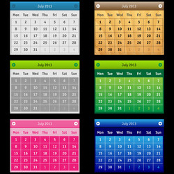 Calendar Vector Images (over 550,000)
