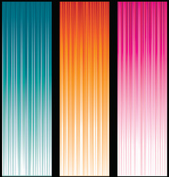 Volumetric frame on saturated background Vector Image