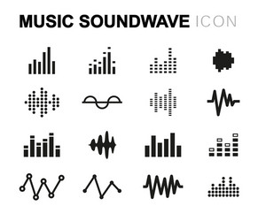 Big music icons set Royalty Free Vector Image - VectorStock
