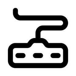 Keyboard a device for inputting data Royalty Free Vector