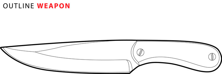 Knife Outline Vector Images (over 53,000)