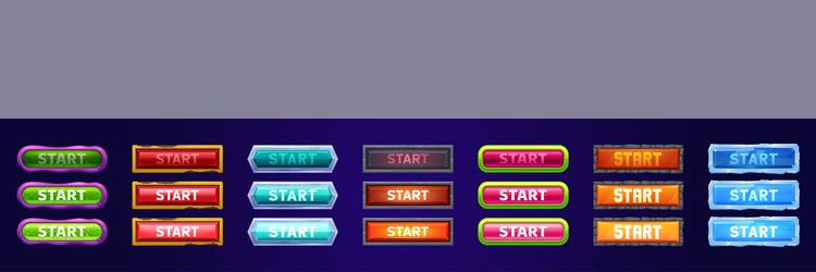 Start Game Button Play Vector Images (over 3,400)