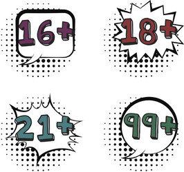 Number 18 Cartoon Vector Images (over 100)