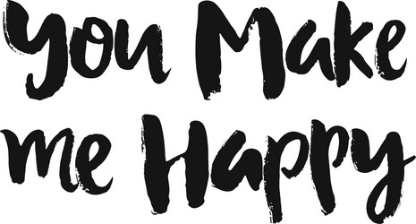 Lettering poster Royalty Free Vector Image - VectorStock