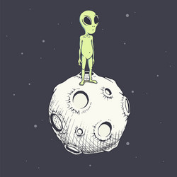 Alien on the Moon Vector Images (over 13,000)