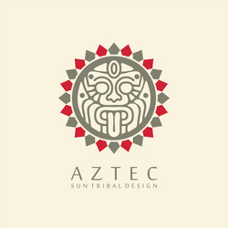 Aztec Sun Symbol