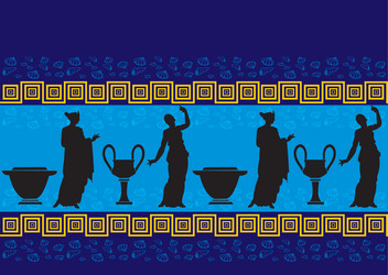 Greek texture Royalty Free Vector Image - VectorStock