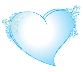 Water Splash Heart Vector Images (over 1,000)