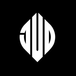 Jvd logo letter design Royalty Free Vector Image