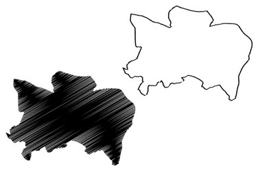 Benue state map Royalty Free Vector Image - VectorStock