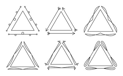 Triangle Divider Vector Images (over 1,500)