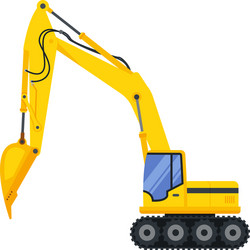 Excavator Royalty Free Vector Image - VectorStock